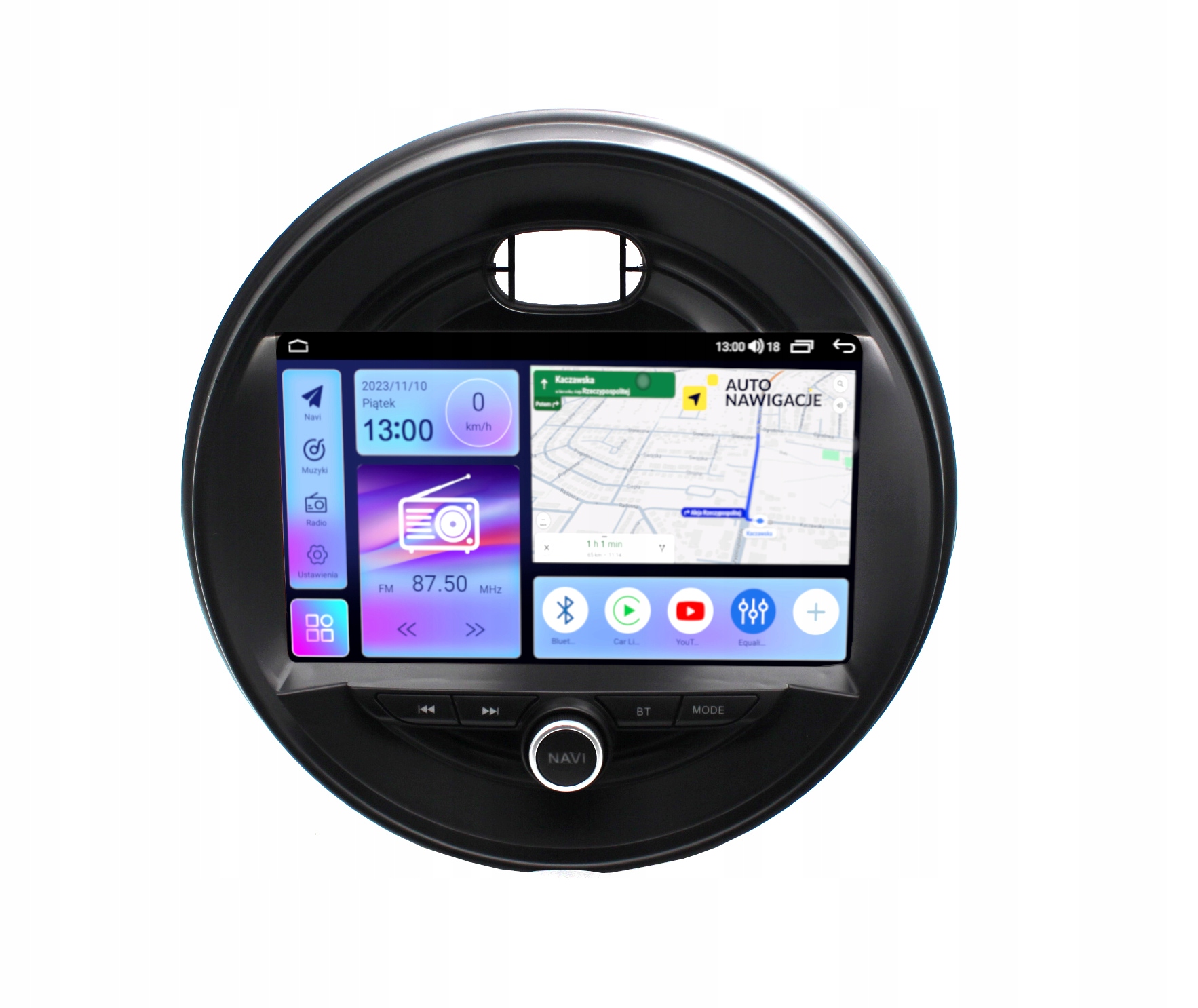 RADIO NAWIGACJA GPS BMW MINI COOPER F54 / F56 / F60 2014-2019 ANDROID 8 ...